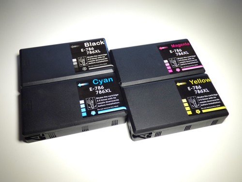5 x compatible 786XL 786XL ink for epson workforce pro WF 4630 WF 4640 ...