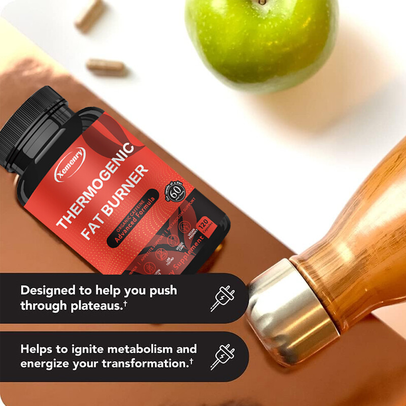 Thermogenic Fat Burner - Weight Loss Support, Suppress Appetite, Energy ...