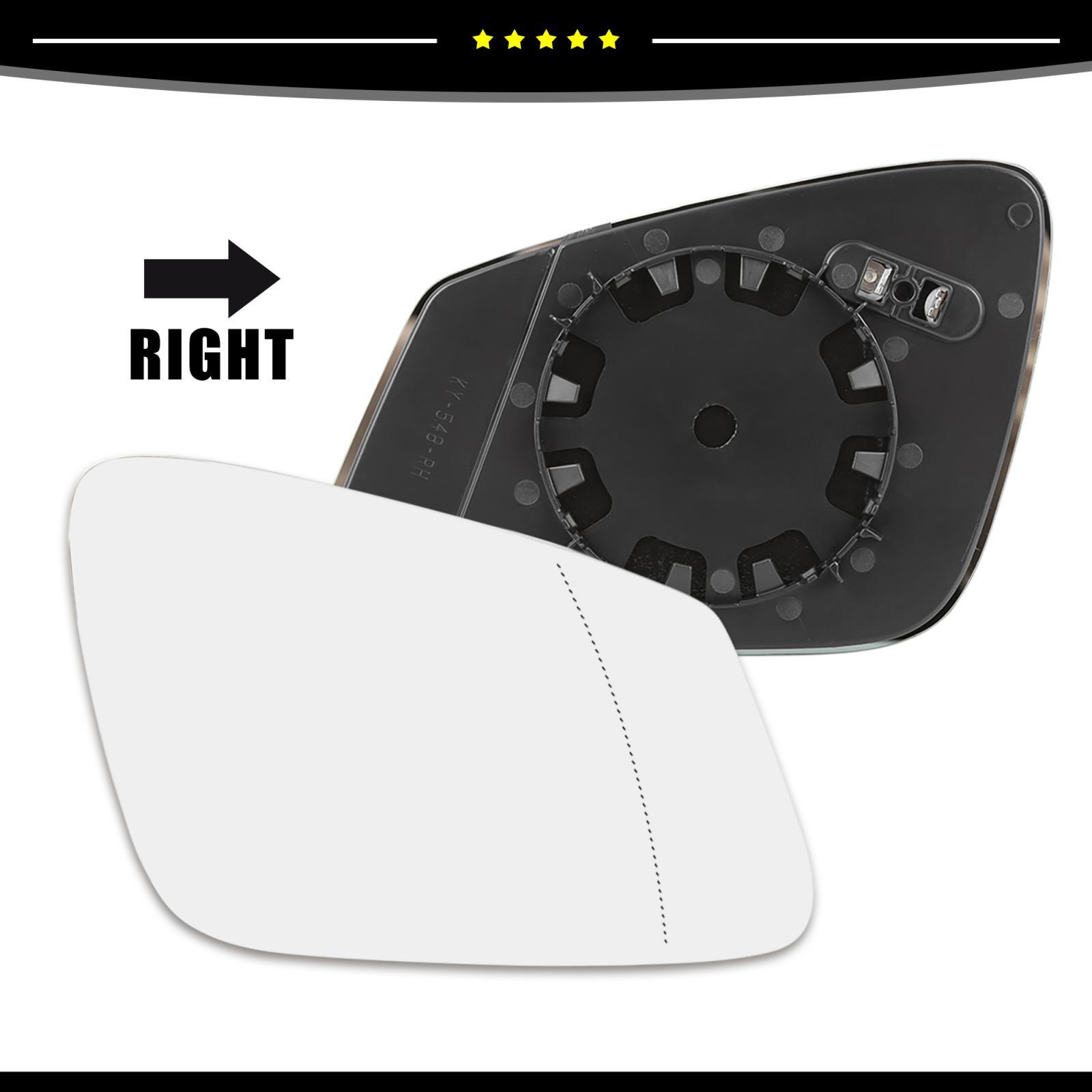 Mirror Glass Heated with Backing Plate Passenger Side 51167285006 for ...