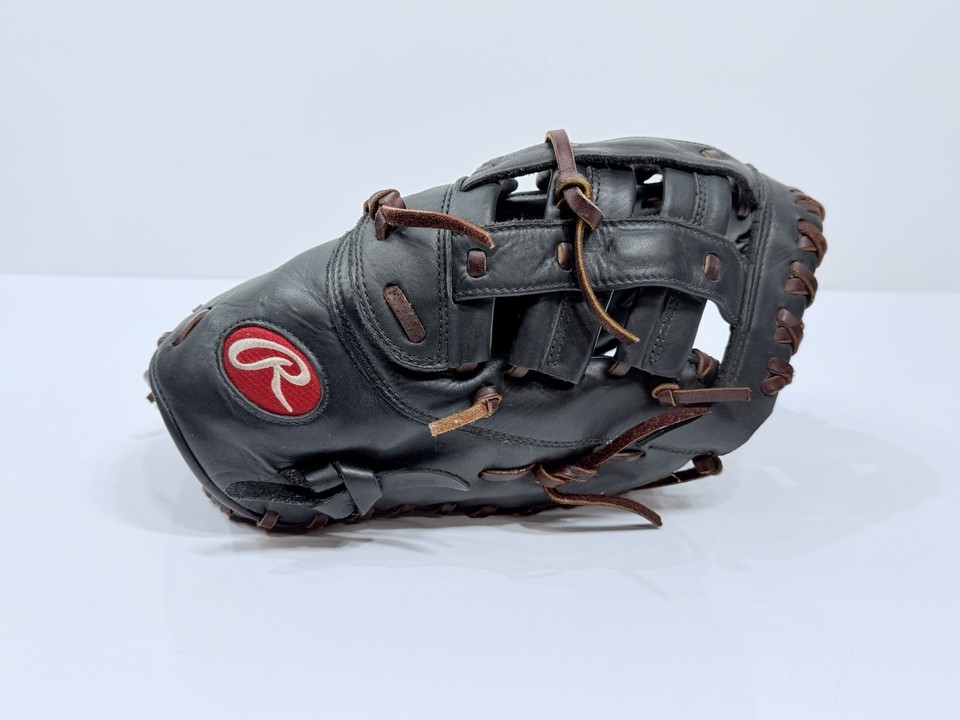 Rawlings Gamer Series 1st Base Glove Mitt GSBFBM RHT 12.5” Black ...