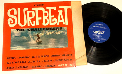 The Challengers Surfbeat Lp Stereo surf Vg | eBay