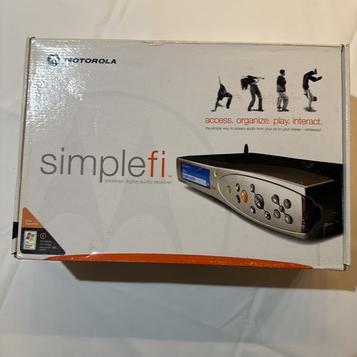 Motorola simplefi w485757-003-00 wireless digital audio receiver ...
