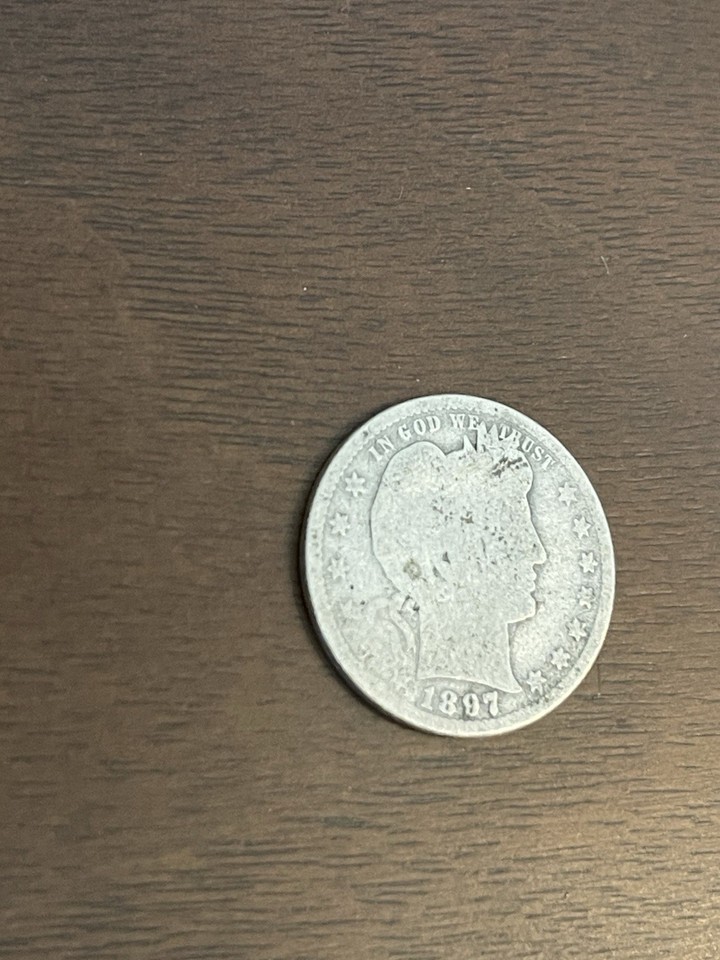 1897 S Barber Quarter AG | eBay