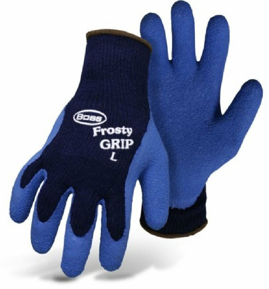 Boss #8439X Frosty Grip Extreme String Knit Glove. Size X-Large, Color ...