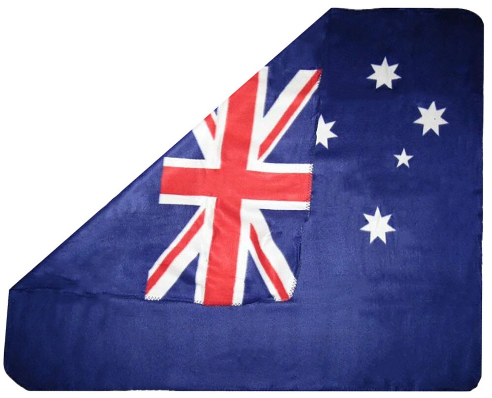 Australia Australian Flag 50x60 Polar Fleece Blanket Throw Super Soft ...