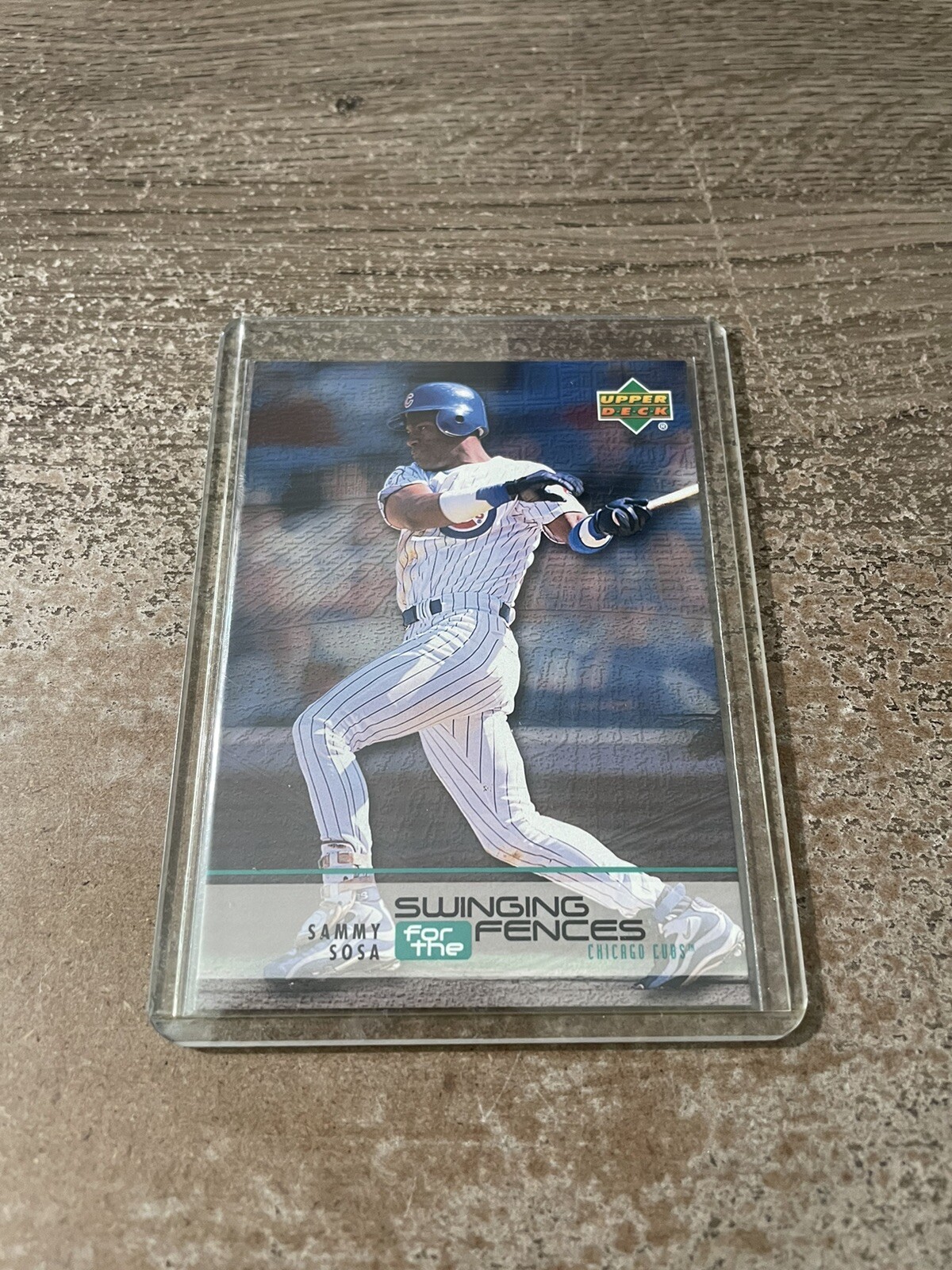 1999 Upper Deck Challengers for 70 - Swinging for the Fences Sammy Sosa ...
