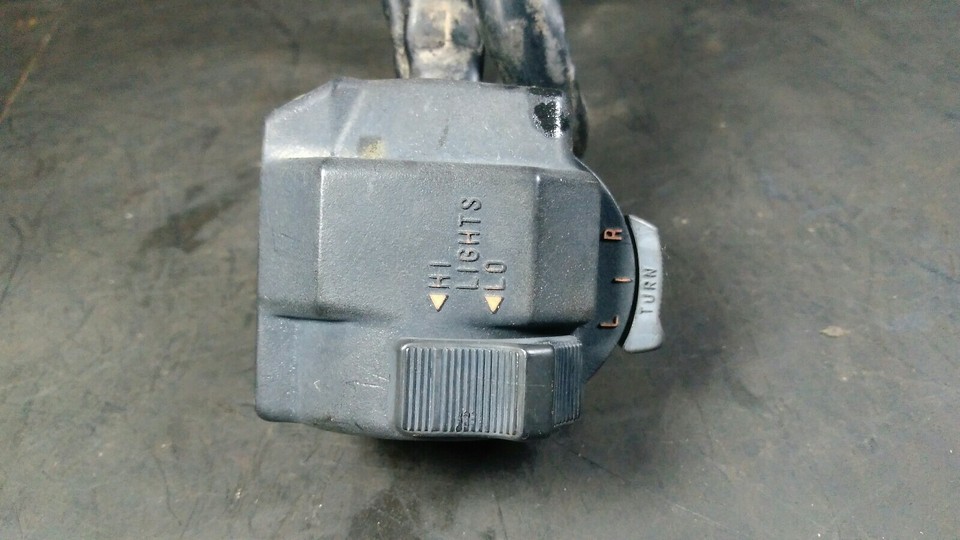 81 HONDA GL1100 GL 1100 I GOLDWING LEFT BAR CONTROLS SWITCHES turn ...
