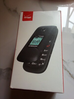 *New in Box Verizon Samsung Gusto 3 SMB311ZKA Flip Phone Dark Blue | eBay