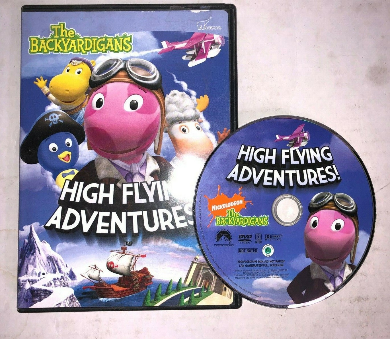 Backyardigans - High Flying Adventures (DVD, 2008, Canadian) Rumba ...