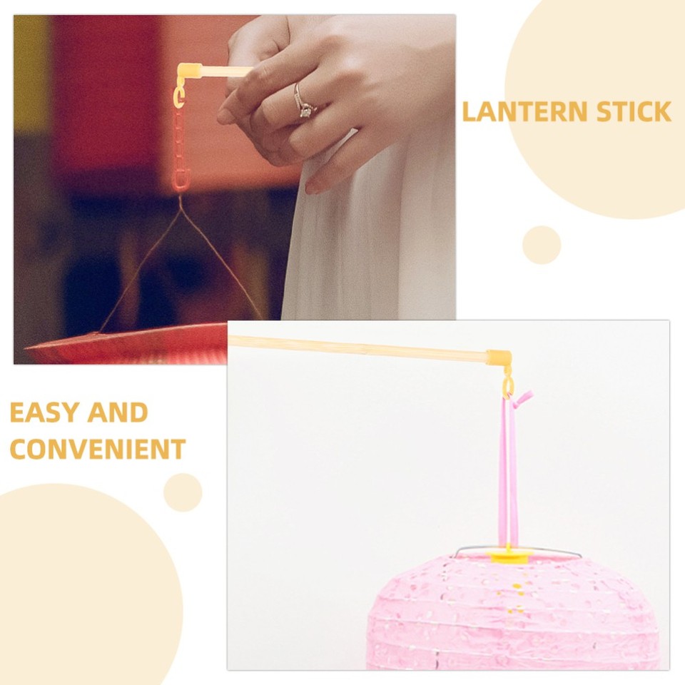 40pcs Lantern Sticks Handheld Lantern Diy Sticks Lantern Poles Lantern ...