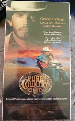 Pure Country 1993 VHS George Strait Sealed New Lesley Ann Warren ...