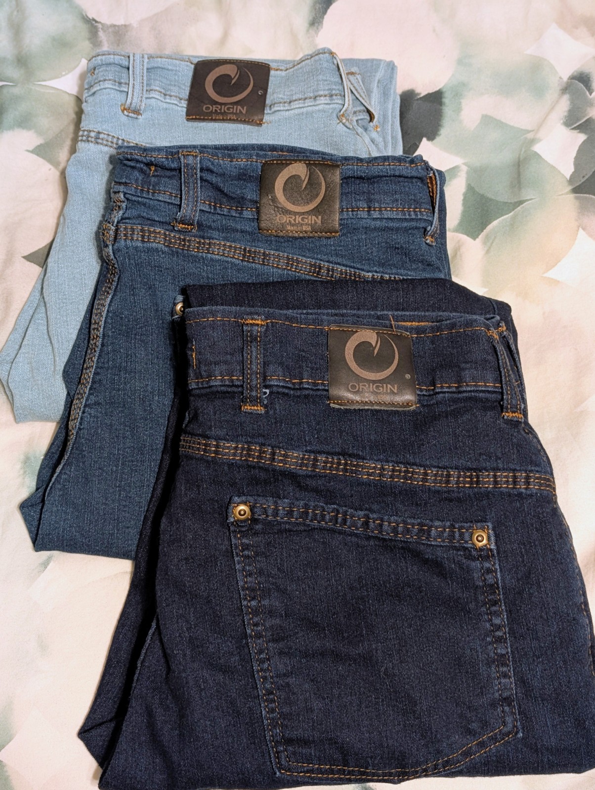 Perfect Introduction to ORIGIN Maine Delta Flex Jeans, 100% Made in USA ...