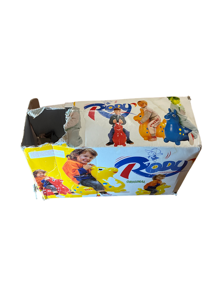 Ledraplastic Gymnic Rody Original Inflatable Ride-On Bouncy Horse Toy ...