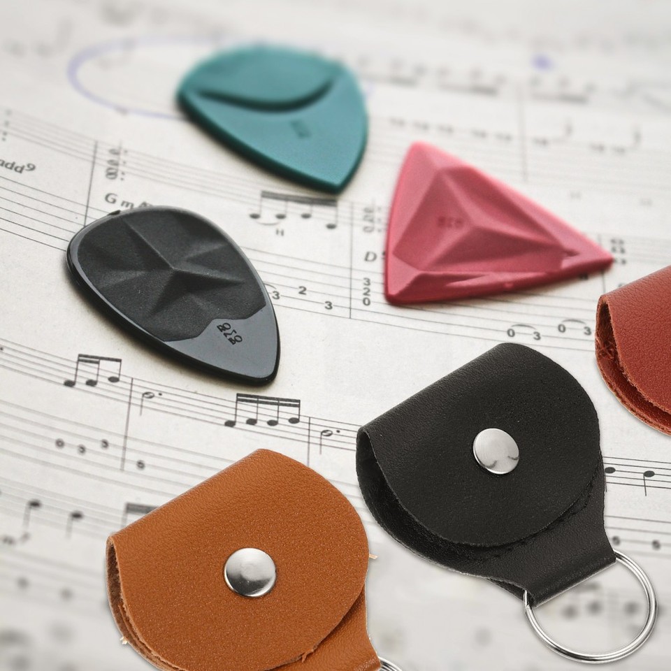 5 Pack Gitarren Picks Plektren Aufbewahrung Guitar Holder Halter ...