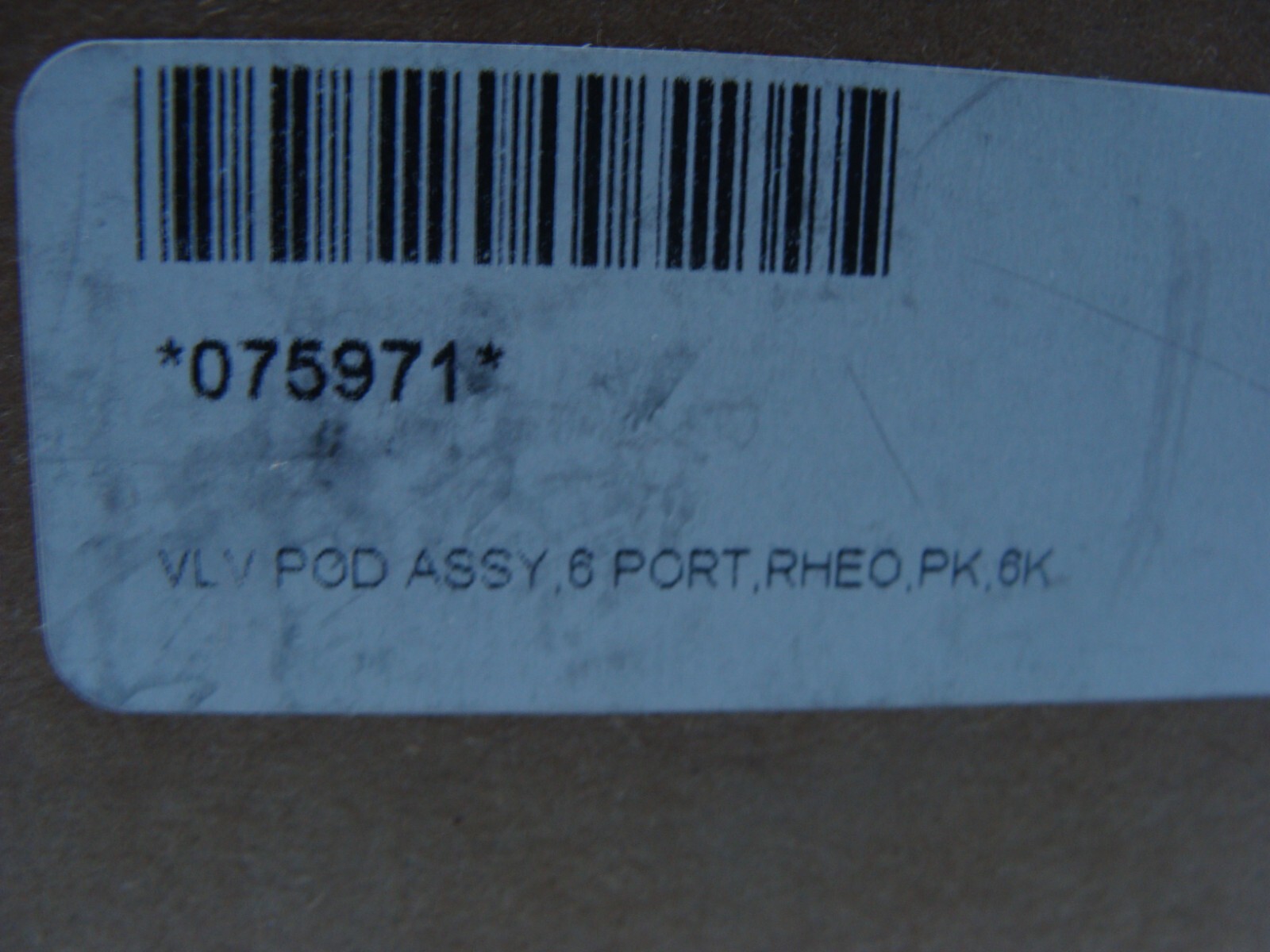 Thermo Scientific 6-Port, Rheo, Titan,Pod P/N 075971 Idex PD9915 | eBay