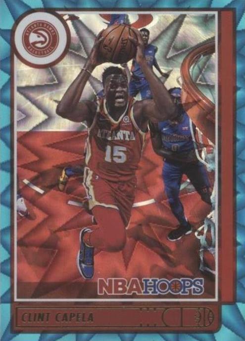 2021-22 Panini NBA Hoops - Clint Capela #158 Teal Explosion for sale ...