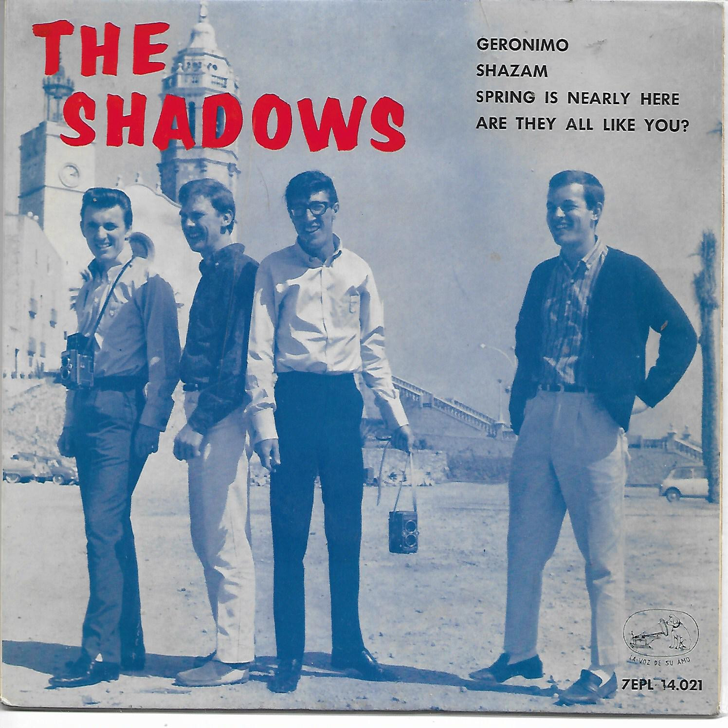 THE SHADOWS EP Spain 1964 Geronimo +3 | eBay