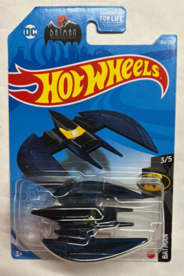 2021 Hot Wheels 104/250 DC BATMAN BATPLANE 3/5 Batman Series BLUE | eBay