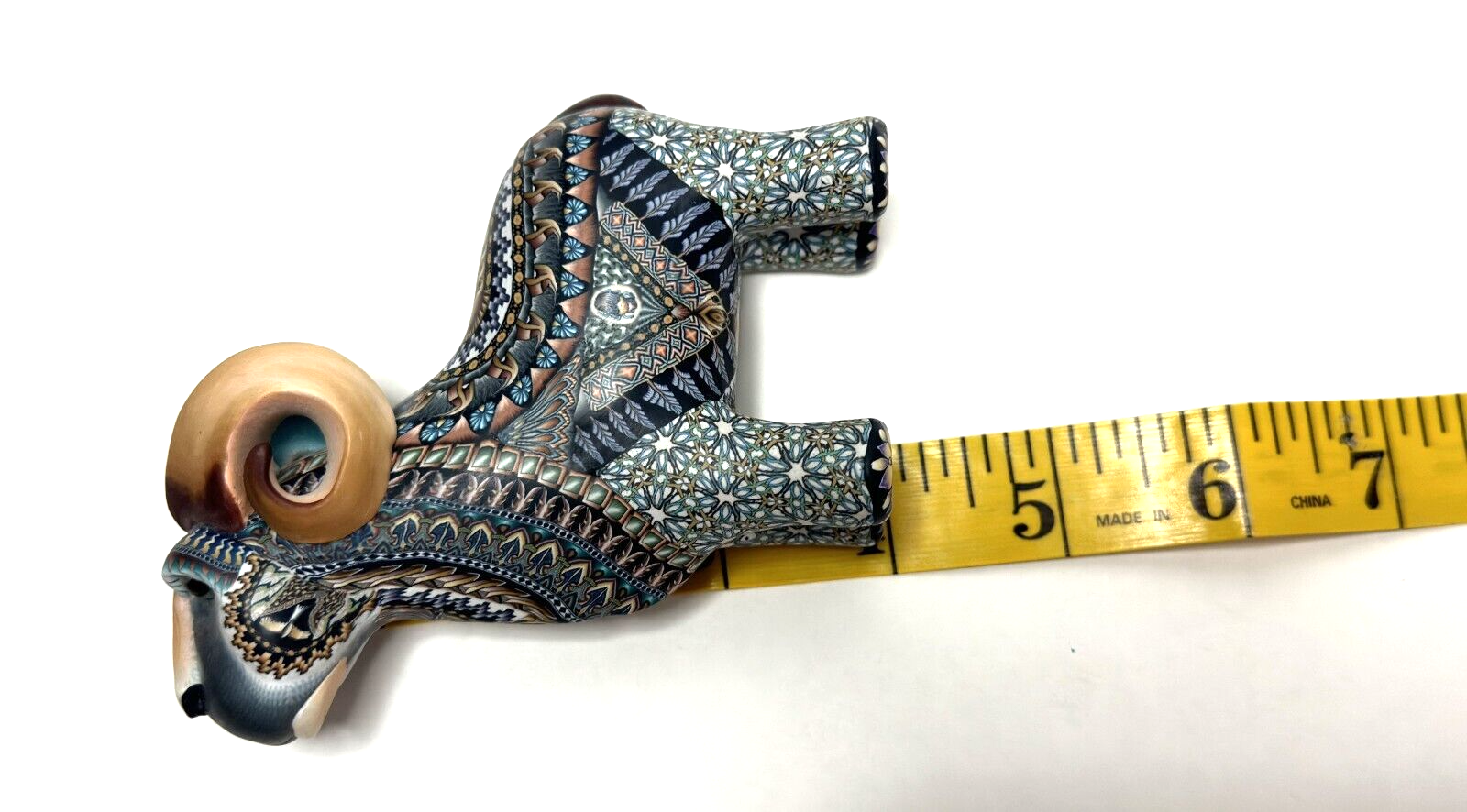 Jon Stuart Anderson Polymer Clay Ram Signed 2006 | eBay