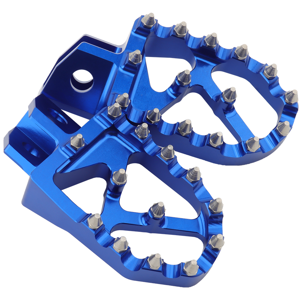 For Yamaha XT250 YZ125 TTR250 TTR110 TTR125 CNC Wide Foot Pegs Footrest ...