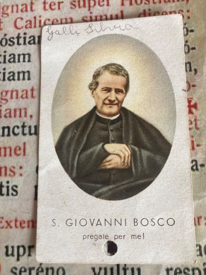 RARE VINTAGE LOT RELICS CANONISATION St D. Savio : Don Bosco's disciple ...