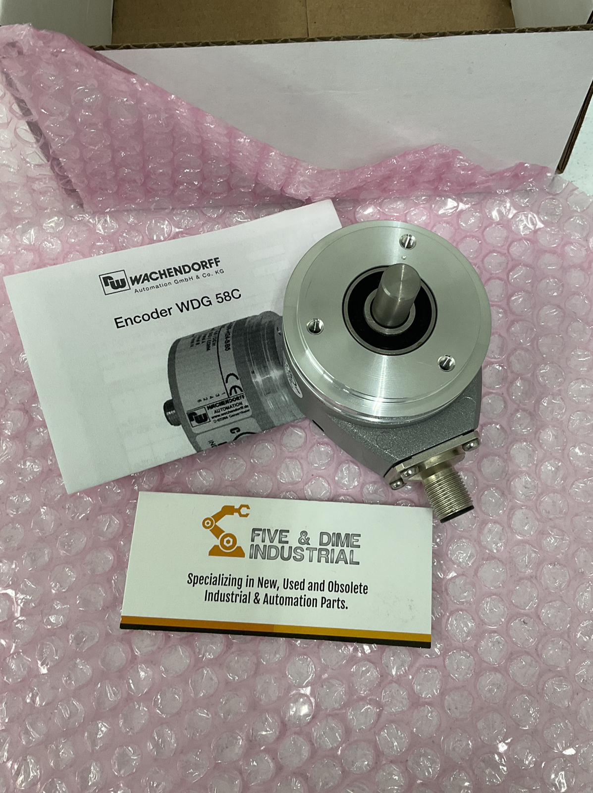 Wachendorff WDG-58C-5000-AB-F05-SC5-H82 Encoder 5000 PPR, 5-Pin | eBay