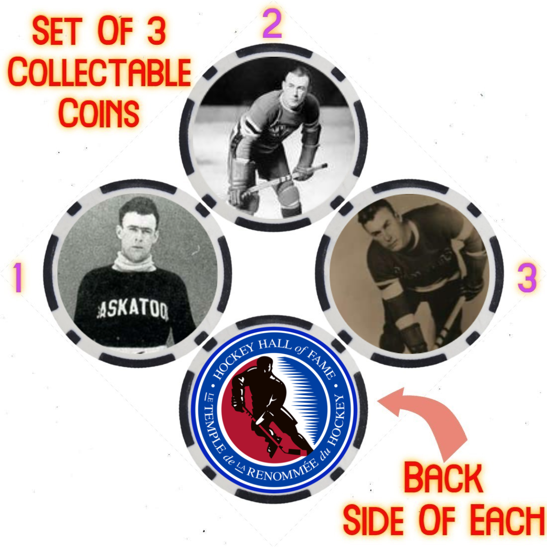 WILLIAM (BILL) COOK - HOCKEY HALL OF FAME - COLLECTABLE COIN SET | eBay
