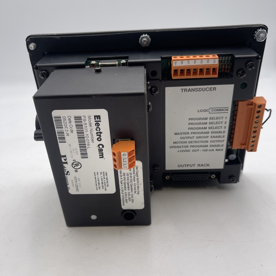 Electro Cam Plus PS-5000 Series PS-5101-10-016 Programmable Limit ...