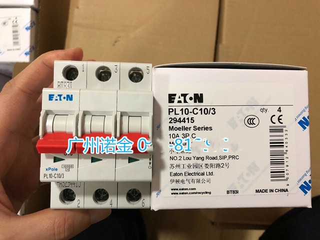 1pcs EATON Circuit Breaker PL10-C10/3 3P 10A for sale online | eBay