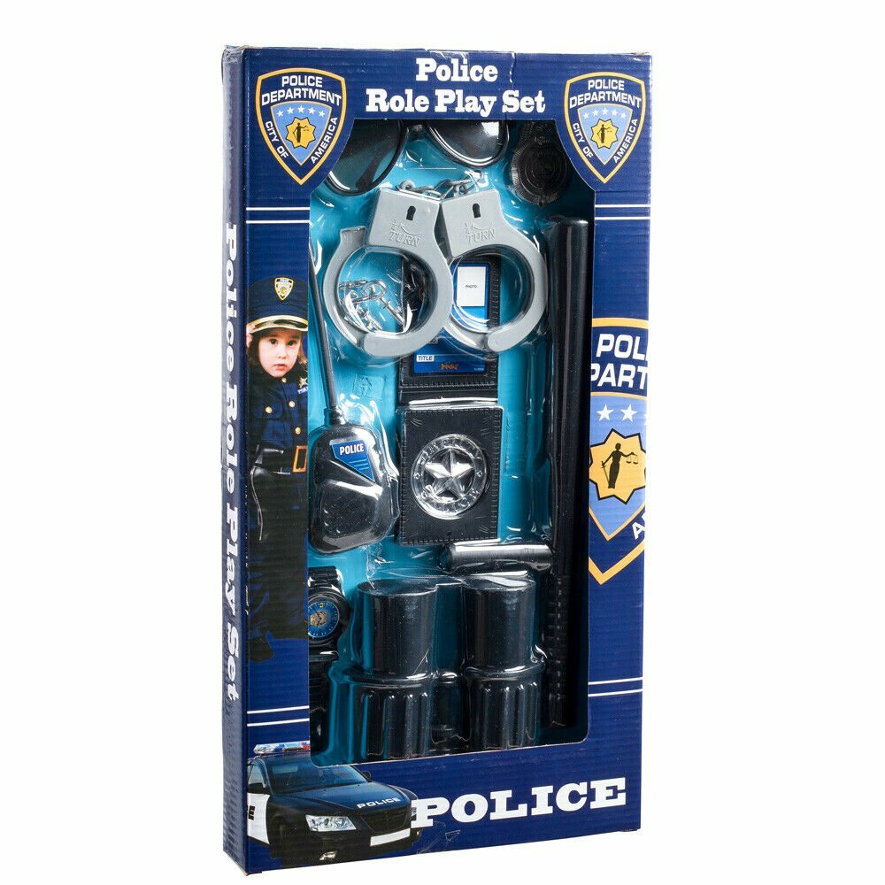 Police Accessory Set - Police Officer Deputy Kit for Kids By Dress Up ...