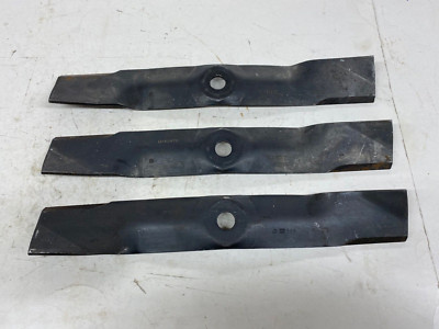 Qty/3 17" Genuine John Deere M145476 Mower Blade 48" Cut | eBay