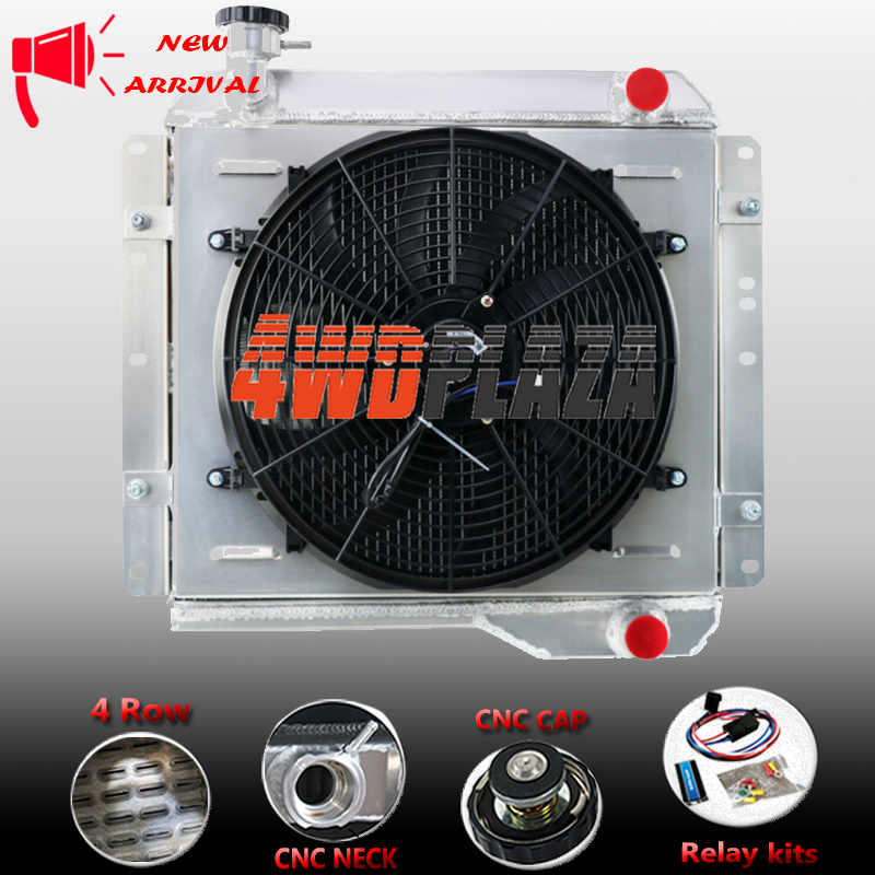 4Rows Radiator shroud fan relay FOR Toyota Landcruiser 40 Series HJ45 ...