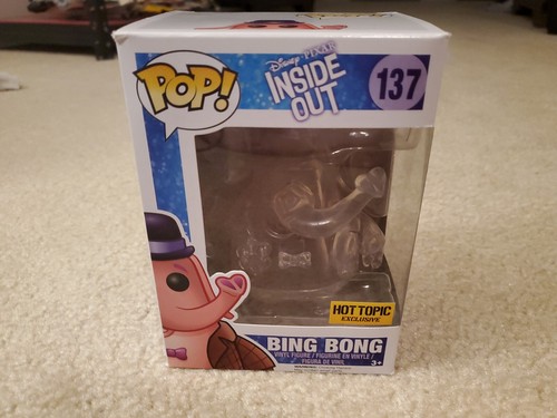 Funko Pop! Disney #137 Inside Out BING BONG! Hot Topic Exclusive ...