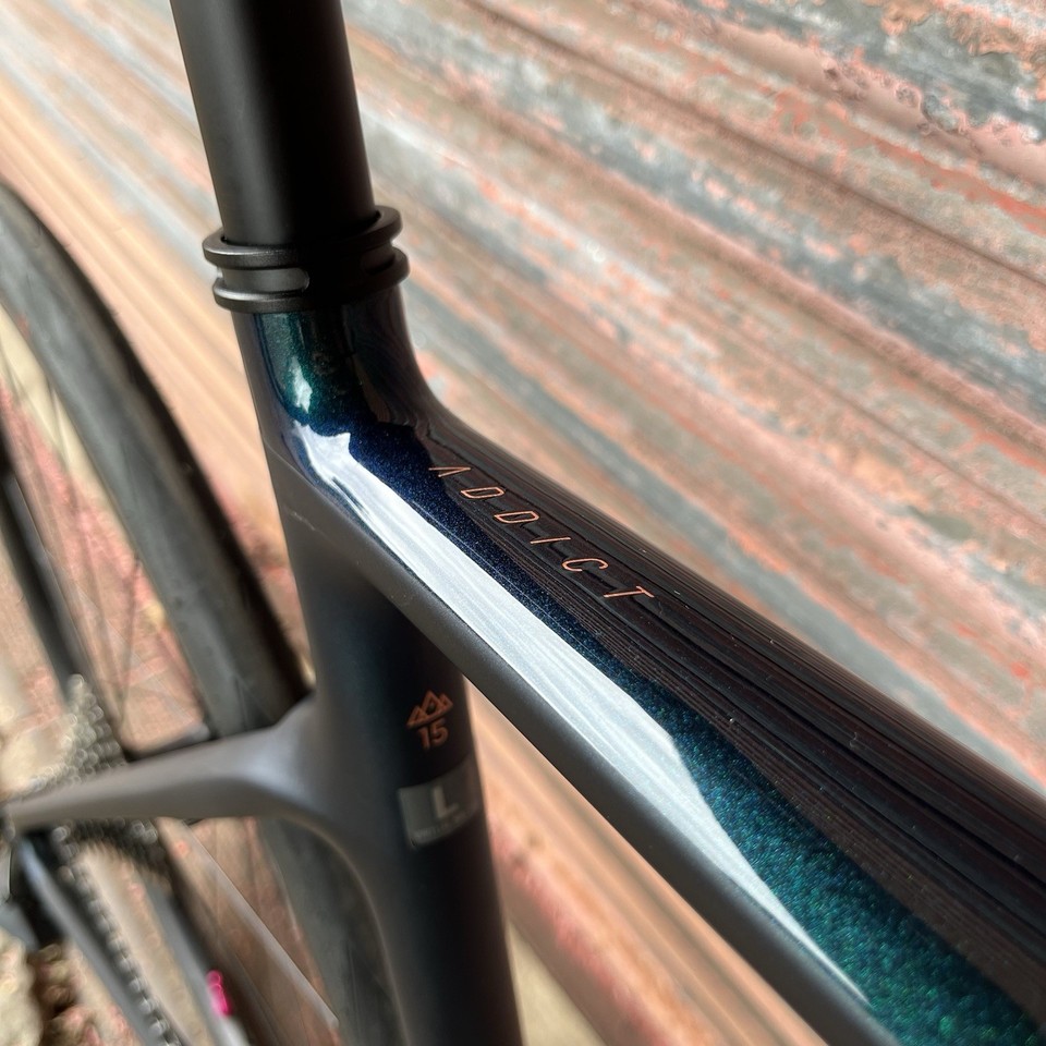 SCOTT Contessa Addict 15 Di2 Disc Carbon Road Race Bike L 56cm - C2W PX ...