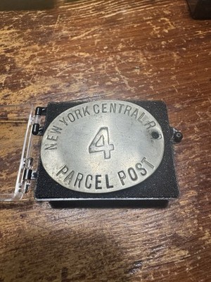 New York Central R.R. Parcel Post Badge | eBay