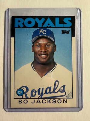 K151,671 - 1986 Topps Traded #50T Bo Jackson XRC | eBay