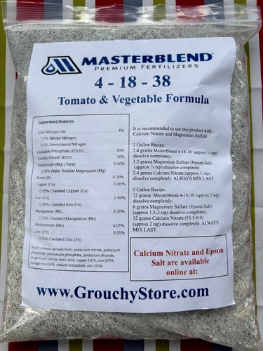 MasterBlend 4-18-38 Fertilizer Combo Kit - 25lbs for sale online | eBay