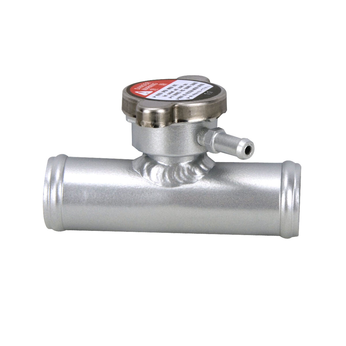 Aluminum 32MM 1-1/4" Inline Radiator Hose Filler Neck Adapter Water 45 ...