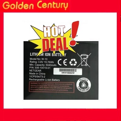 Battery W-10A, W-10 For Telstra Netgear Nighthawk M1 MR1100 308-10034 ...
