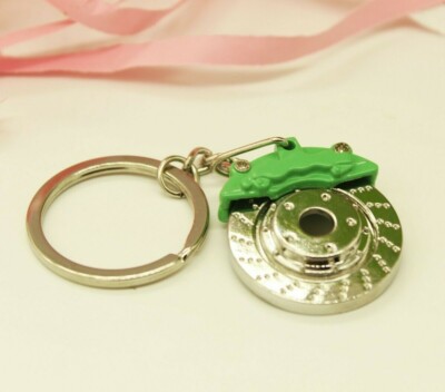 GREEN BRAKE KEYCHAIN Car Keys Mini Mechanic Cars Tradie V8 4x4 4WD JDM ...