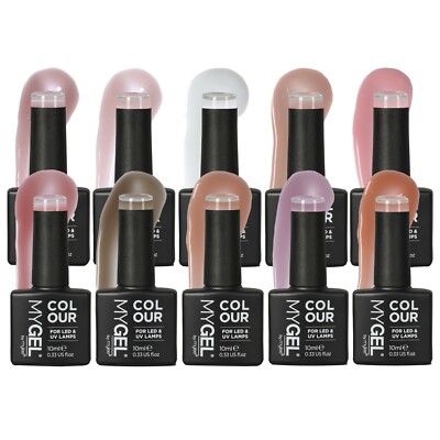 Mylee MYGEL Sheer Nudes Range UV LED Translucent Nude Gel Nail Polish ...