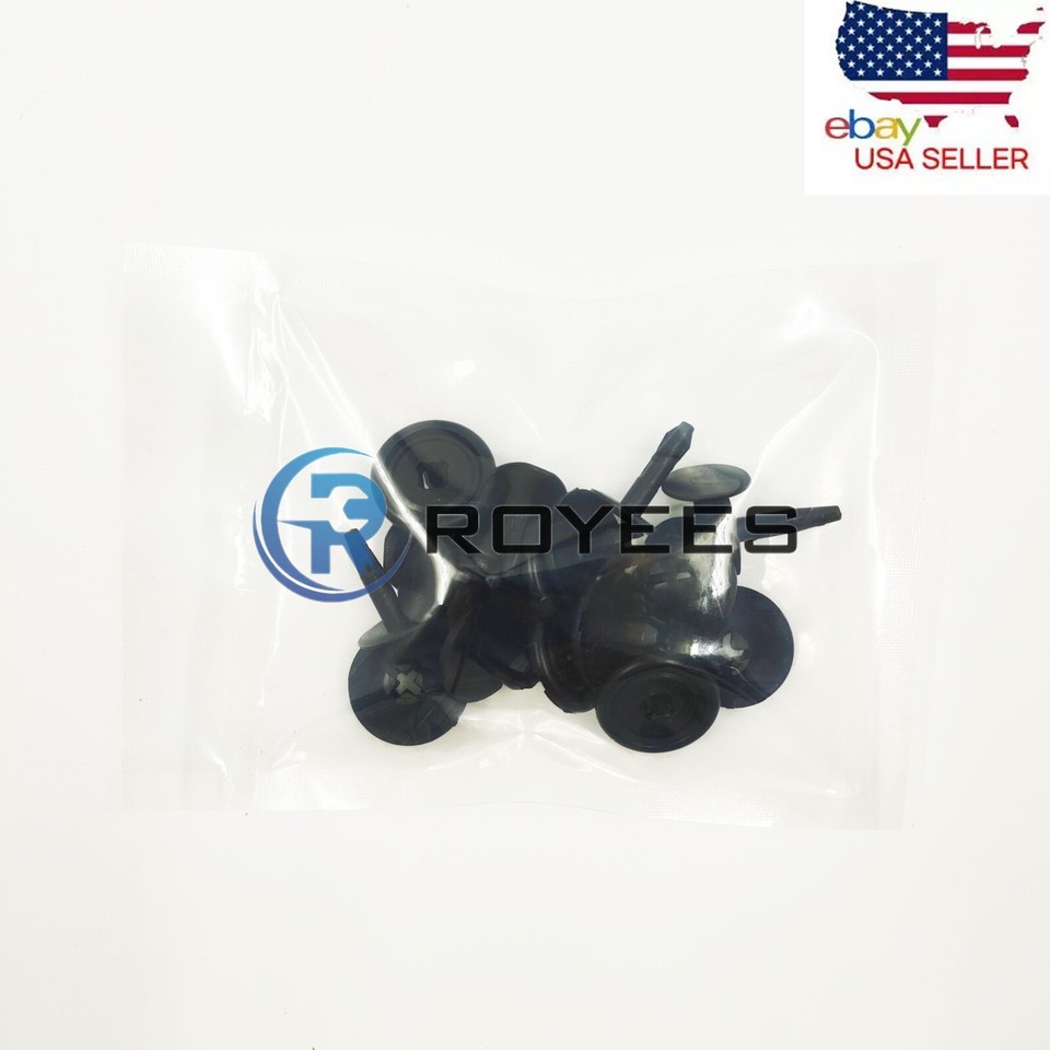 FOR TOYOTA FENDER LINER CLIPS PUSH IN CLIPS FACTORY 90467-07214 10 PACK ...