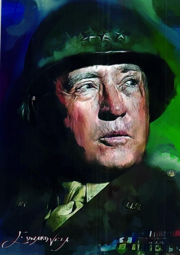 George S. Patton 2021 Authentic Artist Signed Limited Edition Print ...