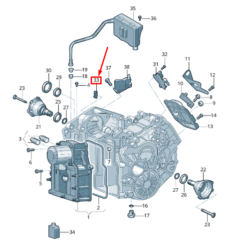 NEW SKODA SUPERB MK2 3T TRANSMISSION DUST PROOF COVER PLATE 0AM301160B ...