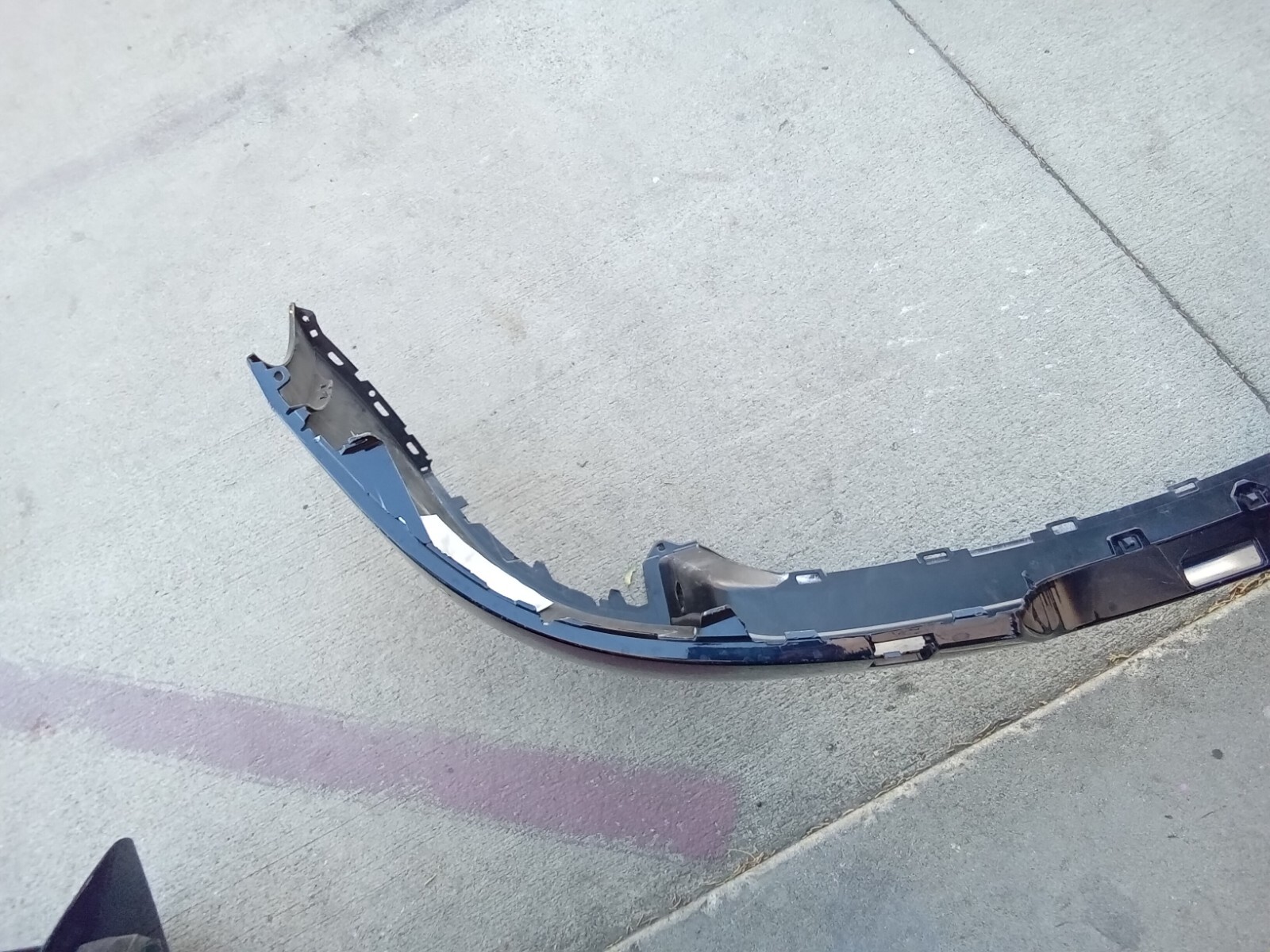 2015-18 Porsche Macan 95B Rear Bumper cover upper OEM 95B807421 non ...