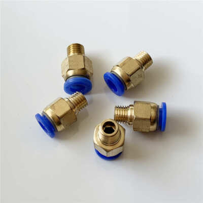 Metric Push in Fittings, Nylon Pneumatic Male Metric Stud Push fit ...
