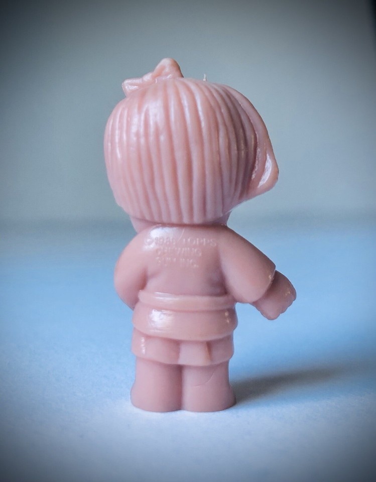 Vintage 1986 Topps Garbage Pail Kids BRAINY JANEY Cheap Toy DULL PEACH ...