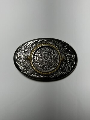 VINTAGE 1984 The Great American Buckle w/ Silver Dollar Belt Buckle ...