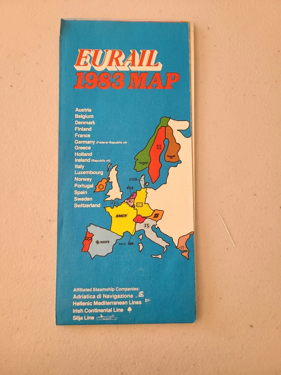Eurail Map Italy