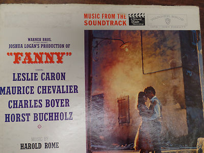 Fanny Leslie Caron, Maurice Chevalier Soundtrack 33RPM 021516 TLJ | eBay